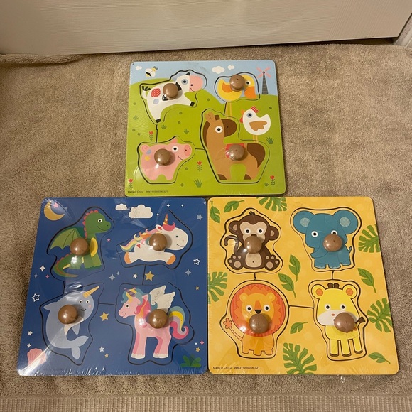 Toys | Spark Create Imagine Mini Puzzles Set Of 3 New | Poshmark